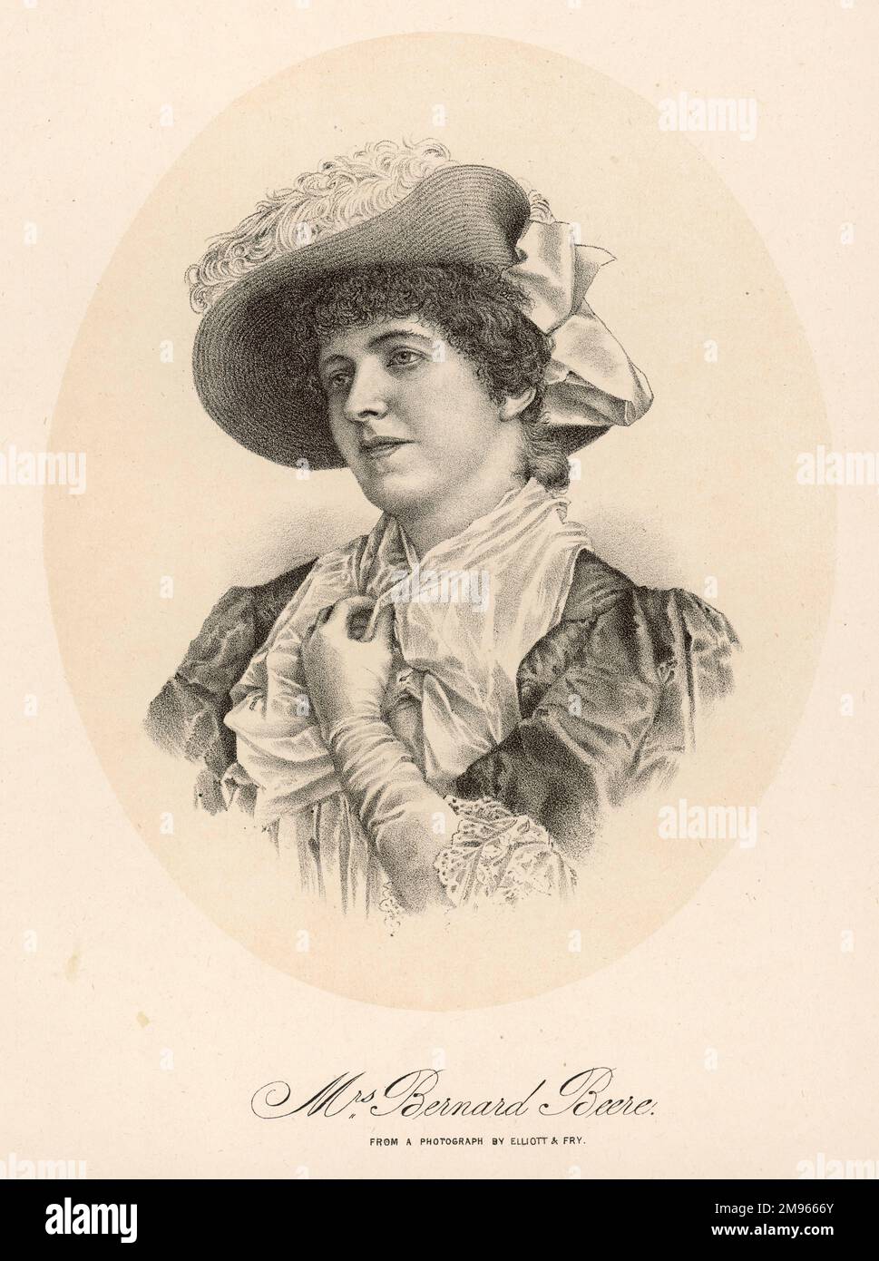 Fanny Mary Bernard Beere Whitehead, (1865 - 1915) actress, known for ...