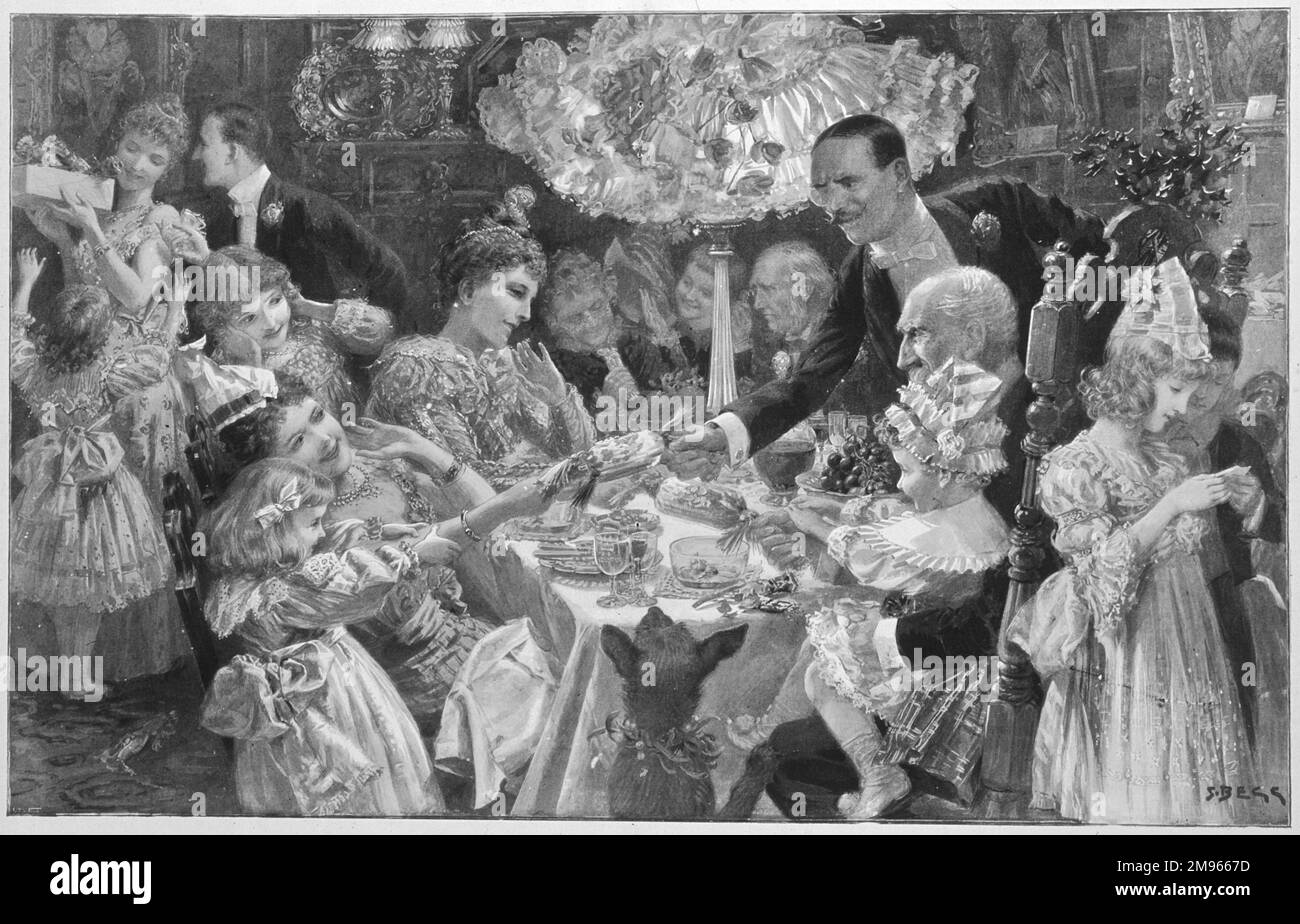 Crackers christmas victorian hi-res stock photography and images - Alamy