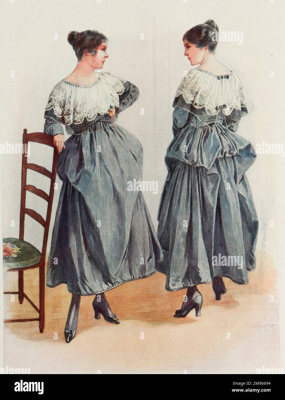 Bunched dress hi-res stock photography and images - Alamy