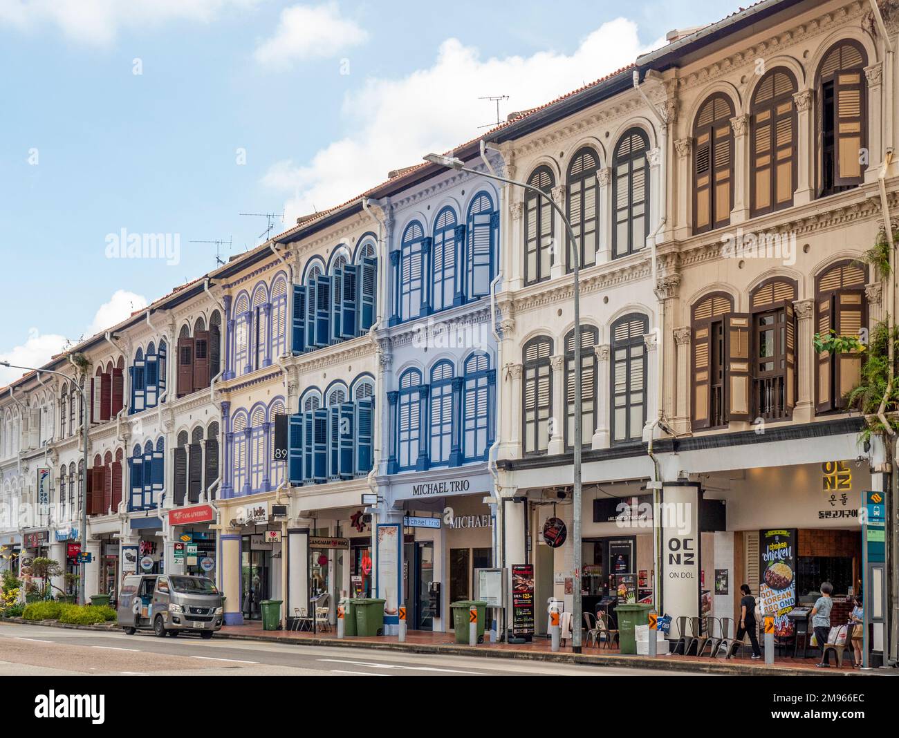 Shophouse shophouses terrace terraces hi-res stock photography and ...