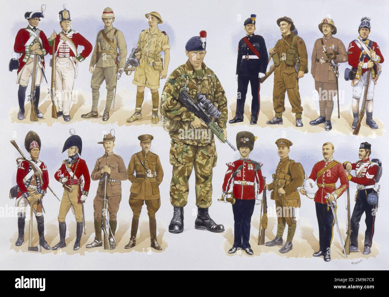 The Royal Regiment of Fusiliers, formed in 1968 from the Royal ...