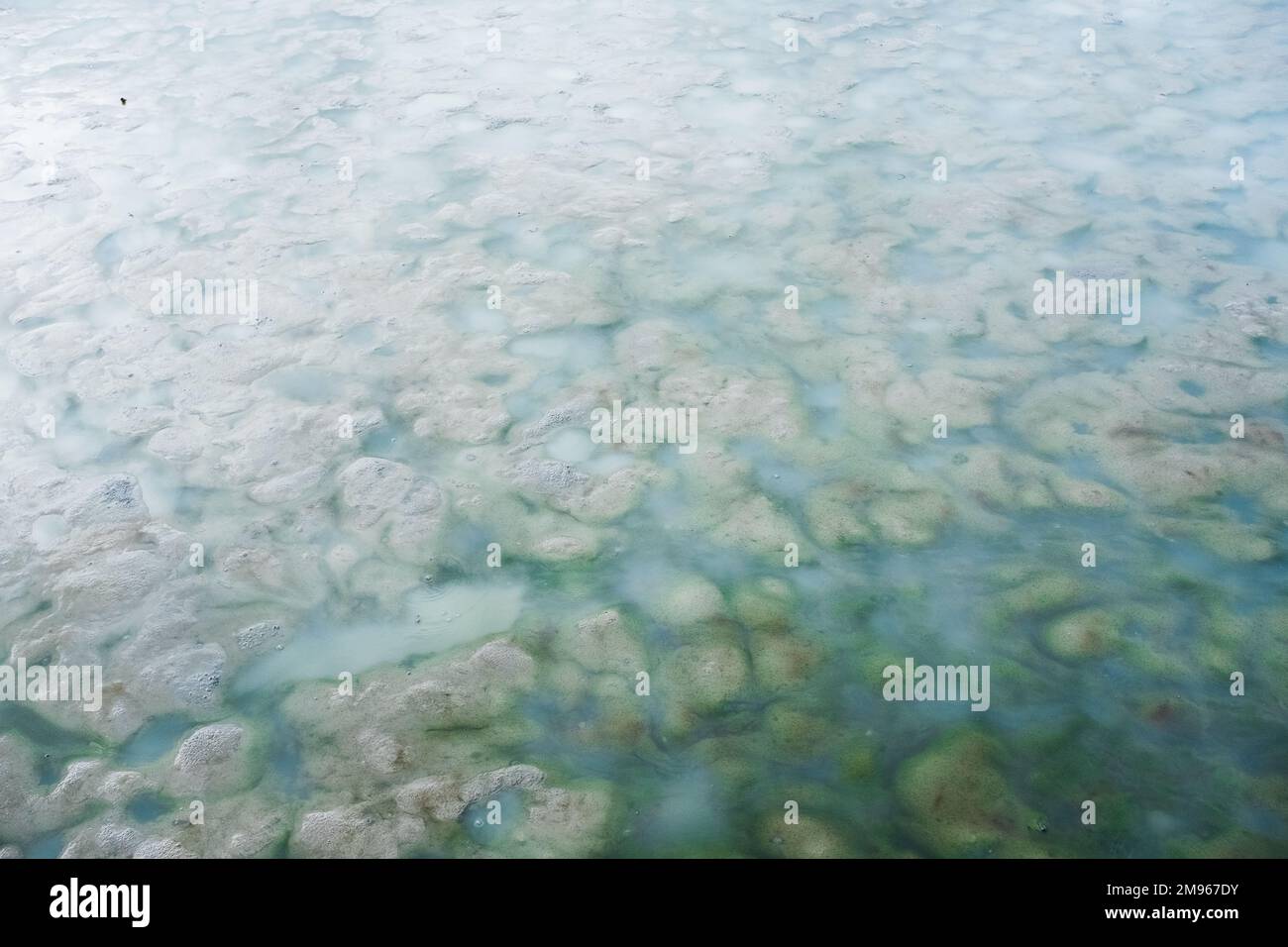 Abstract photo of swampy water in a river Stock Photo - Alamy