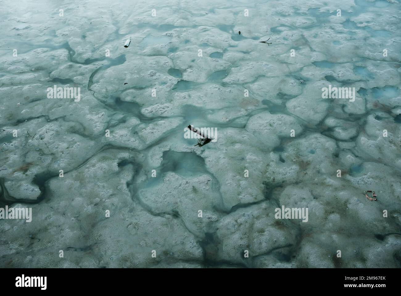 Abstract photo of swampy water in a river Stock Photo - Alamy