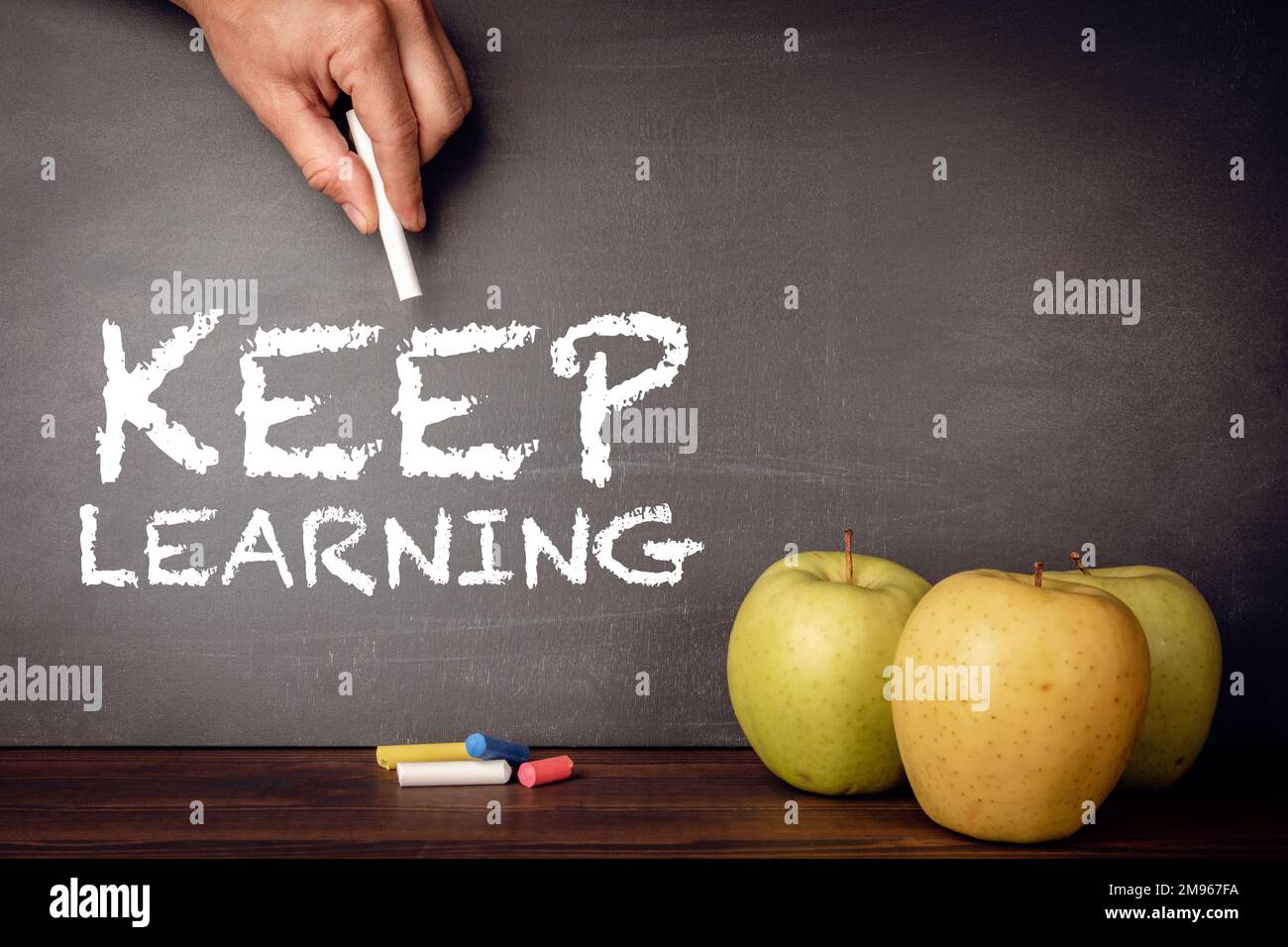 Keep learning hi-res stock photography and images - Alamy
