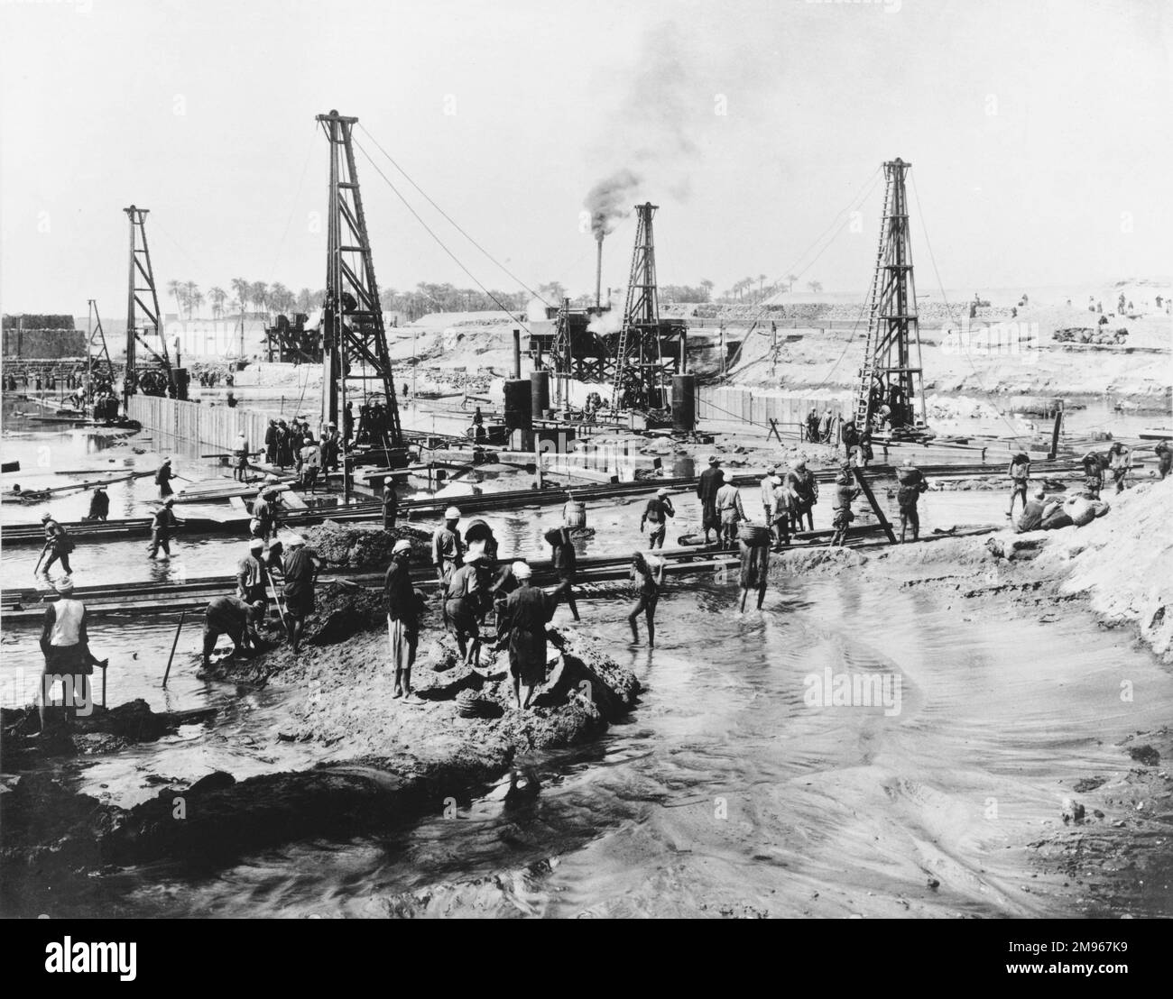 Foundations showing cast iron piling hi-res stock photography and ...