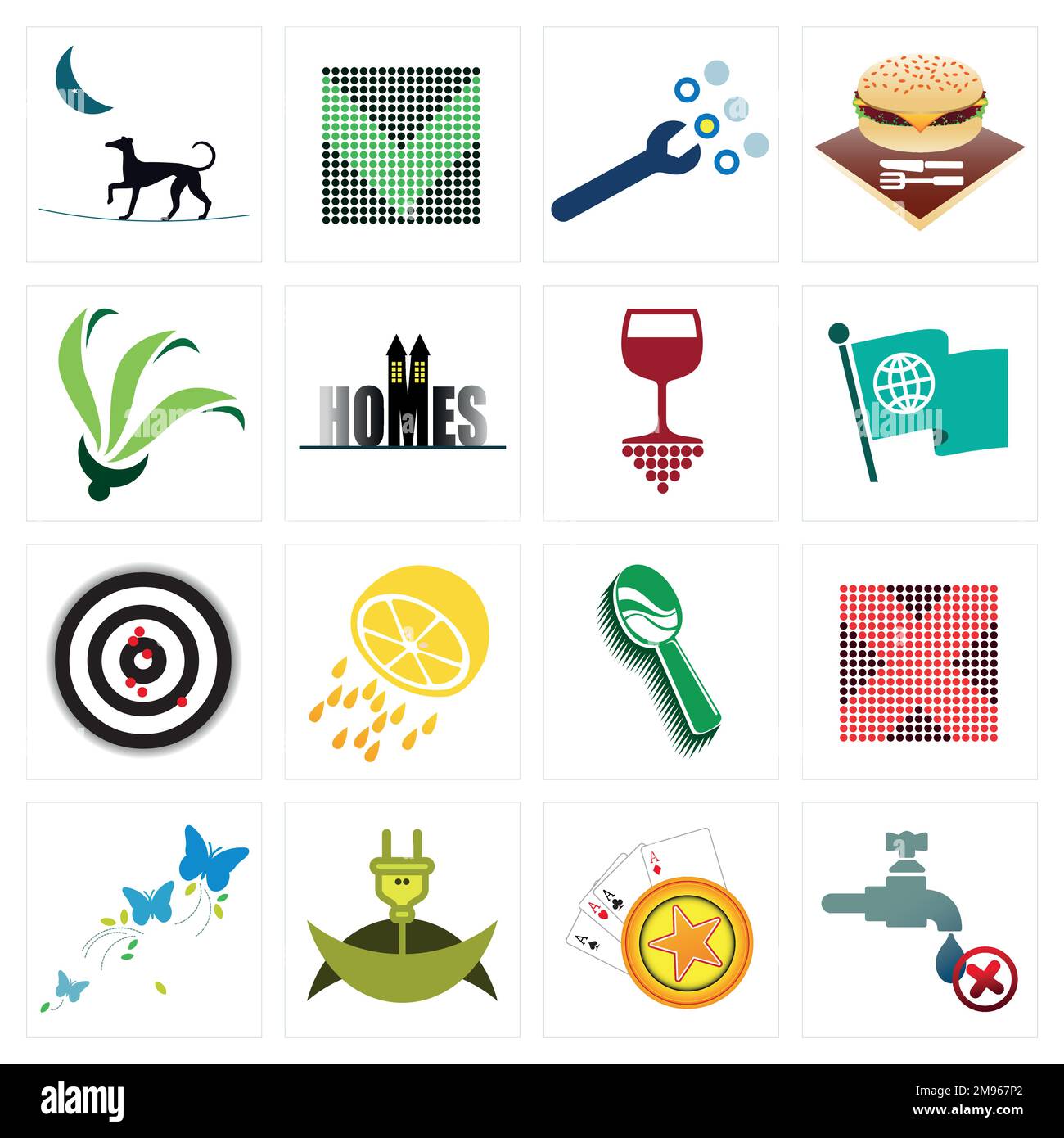 Symbol activities Stock Vector Images - Alamy