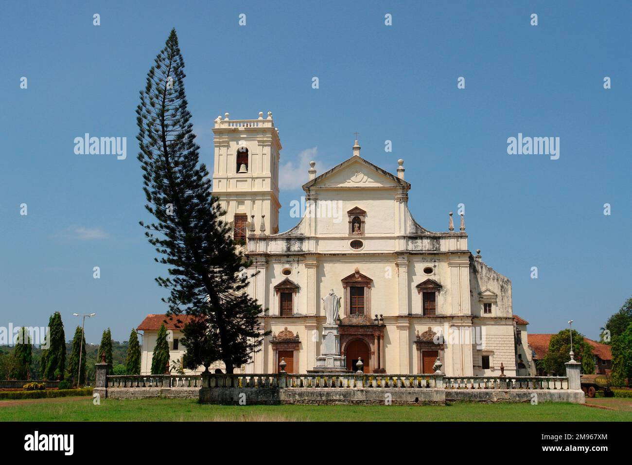 The Se (St Catherine's) Cathedral in Panjim, Old Goa, India. It was ...