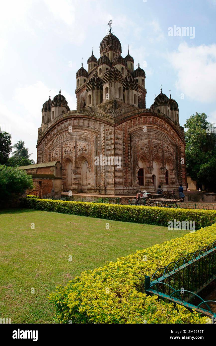 The Krishna Chandra Mandir Temple in Kalna, known as the Temple City ...