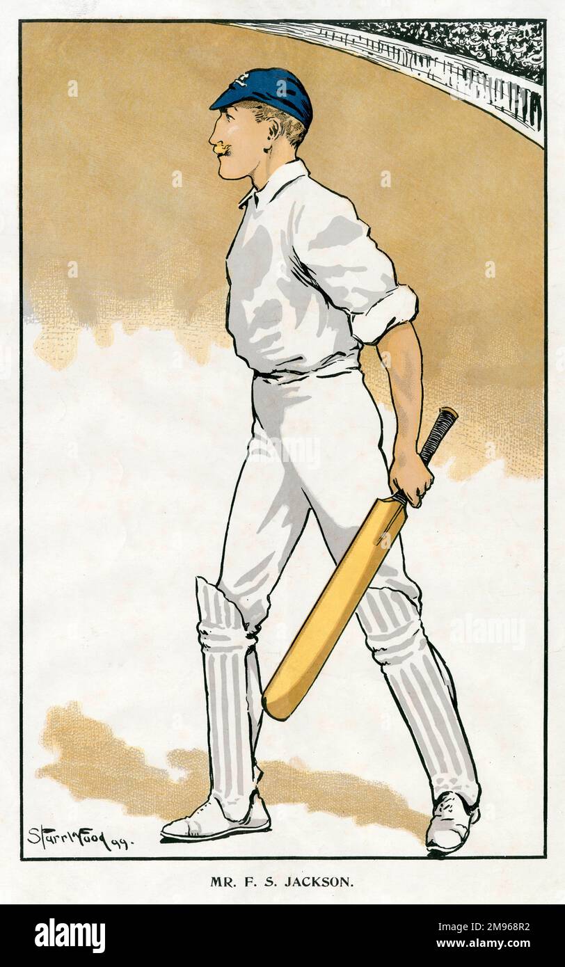 Sir Francis Stanley Jackson (1870-1947). English cricketer Stock Photo ...