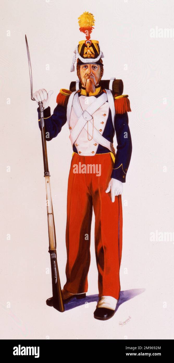 Uniform of french infantryman hi-res stock photography and images - Alamy