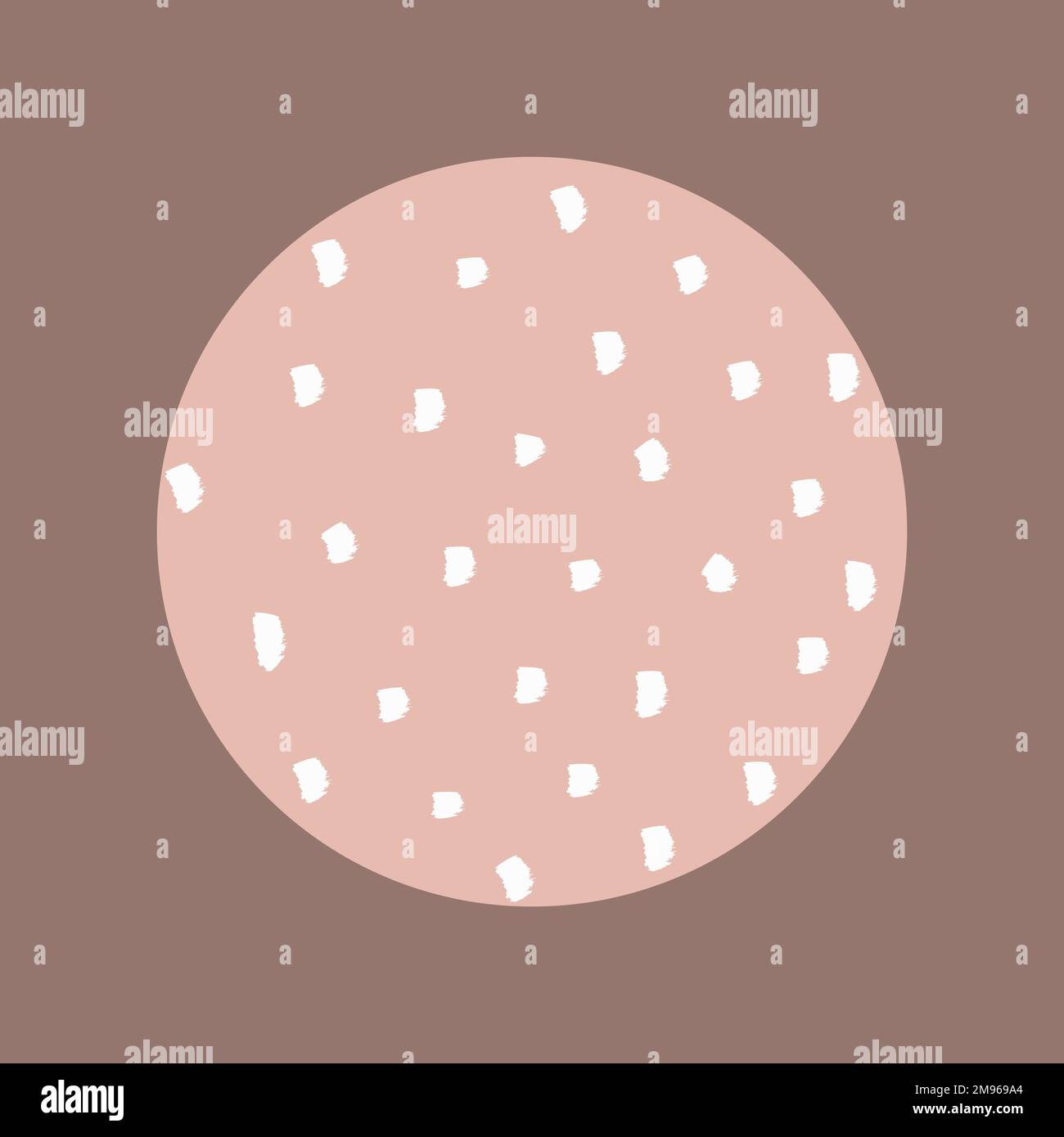 Minimal polka dot doodle social story highlight design resource vector ...