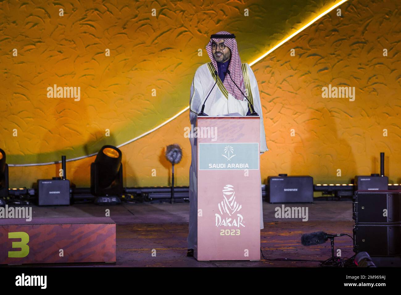 His Excellency Bader Al-Qadi, Deputy Minister of Sports, portrait ...