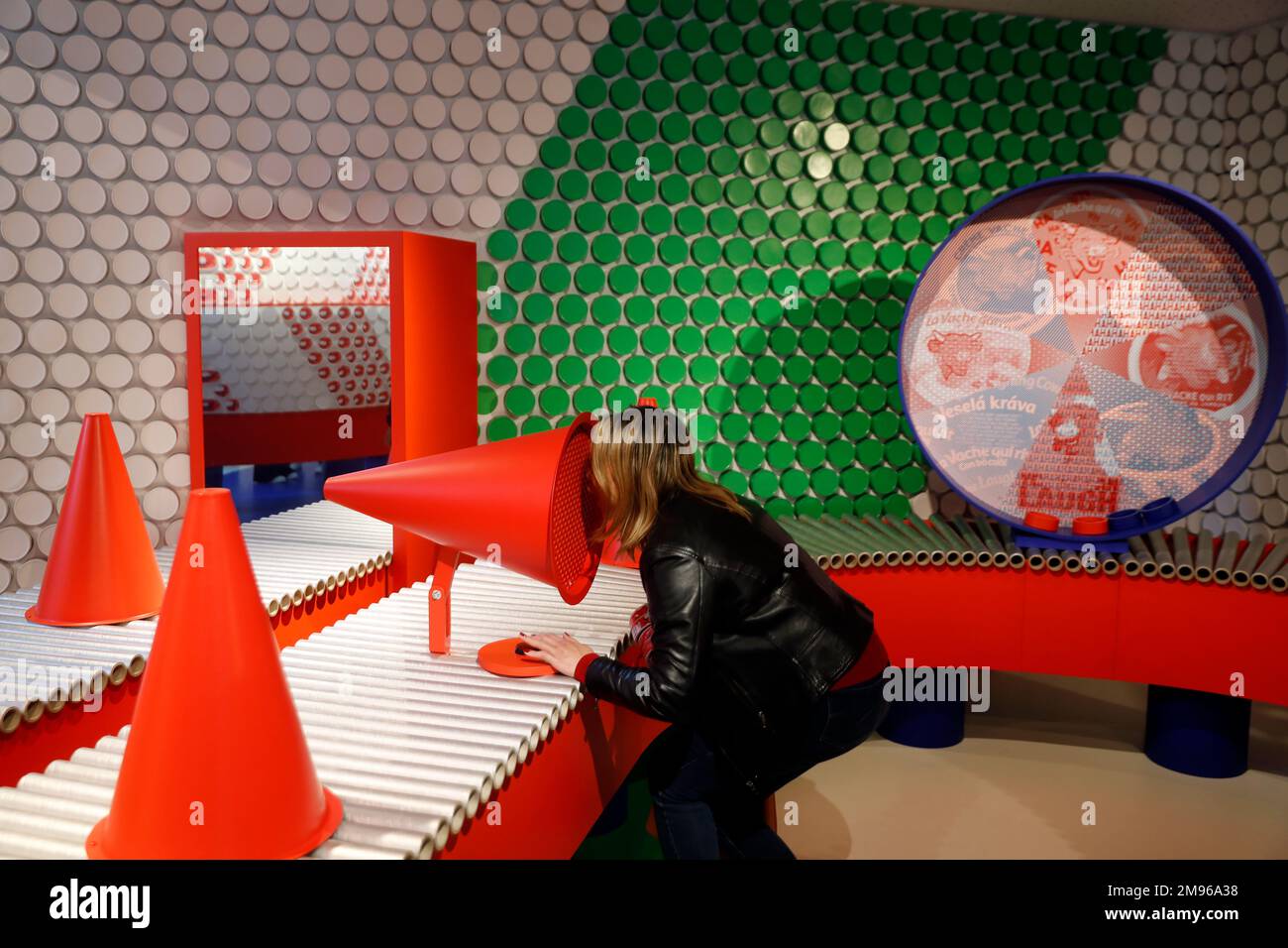 The Laughing Cow museum. The Laughing Cow ( Vache Qui Rit ) is a French ...