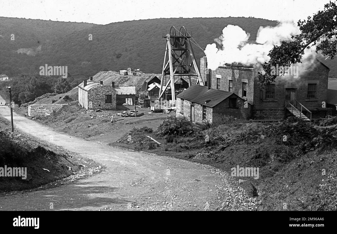 View of a colliery in the Forest of Dean, Gloucestershire Stock Photo ...