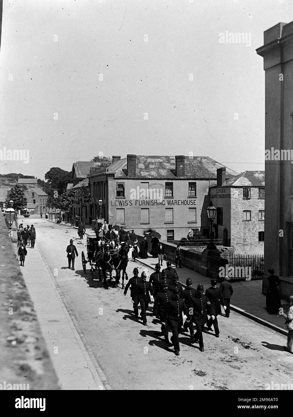 Victorian police carriage Black and White Stock Photos & Images - Alamy