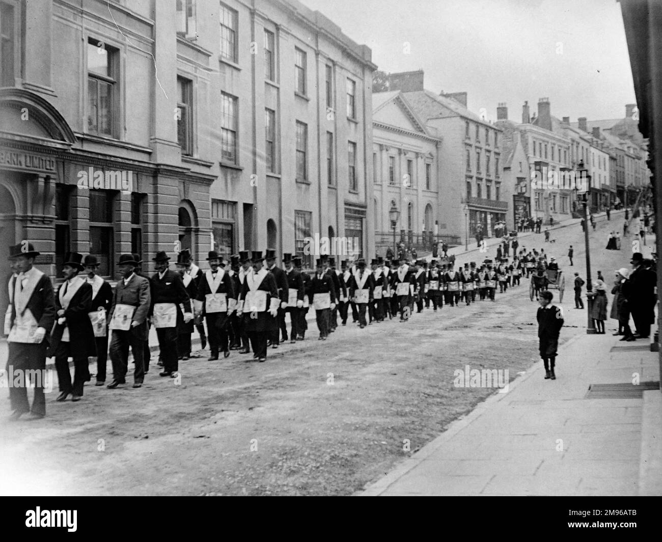 Independent order of odd fellows Black and White Stock Photos & Images ...