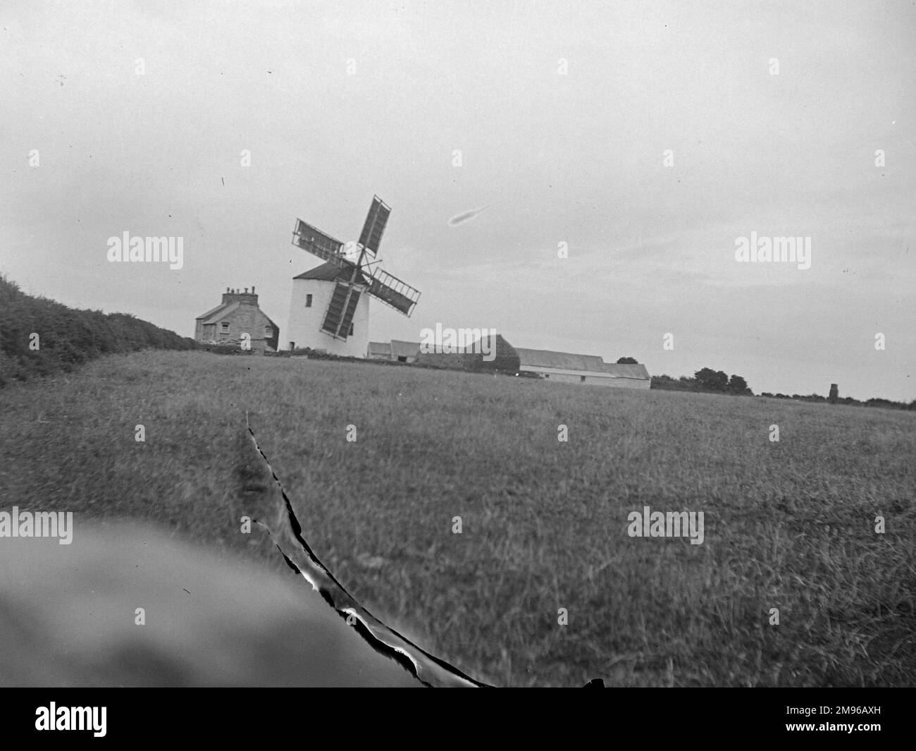 Windmill wales Black and White Stock Photos & Images - Alamy