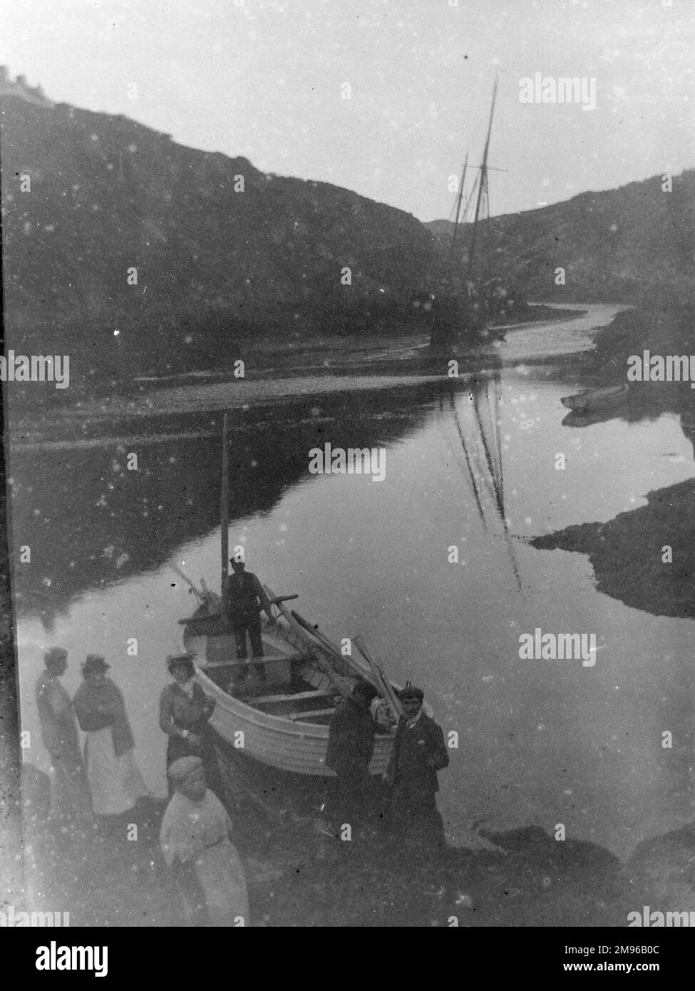 Sea trading village Black and White Stock Photos & Images - Alamy