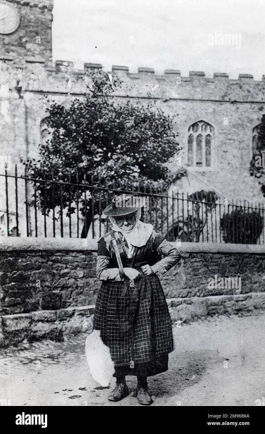 Women in traditional welsh costume hi-res stock photography and images ...