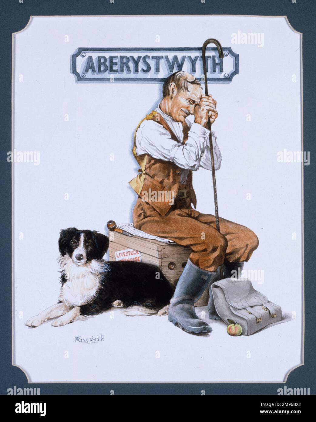 The Railway Sleeper series - A snoozing Welsh shepherd takes forty ...