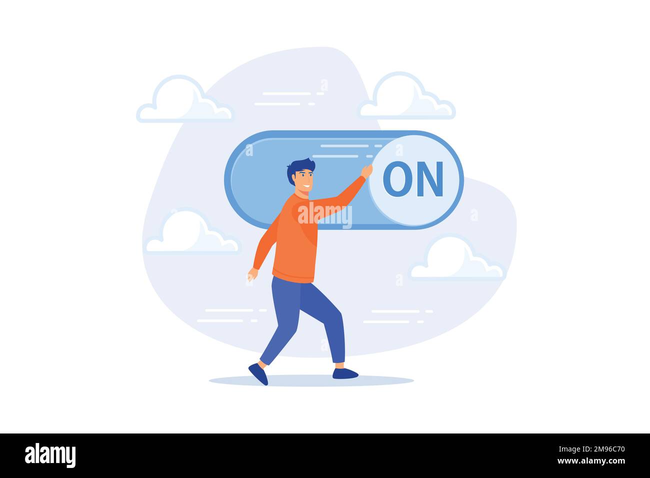 Turn On Switch Paradigm Shift Or Change To Be Better Status Start Or Turn On Switch Paradigm Shift Or Change To Be Better Status Start Or