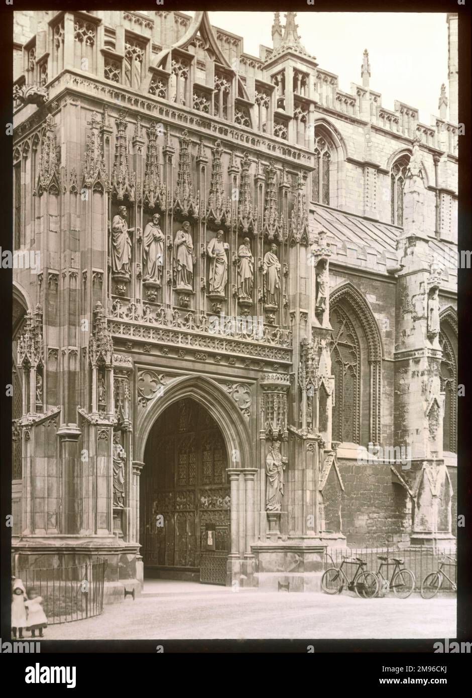 Doorway gloucester cathedral gloucester hi-res stock photography and ...