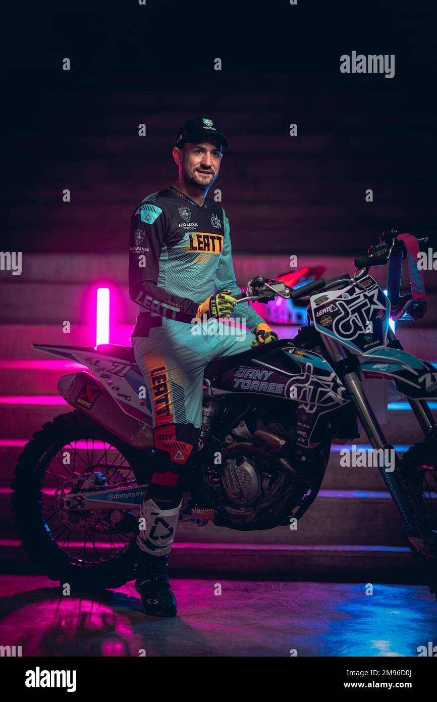 Dany Torres posing in a photo session Stock Photo - Alamy