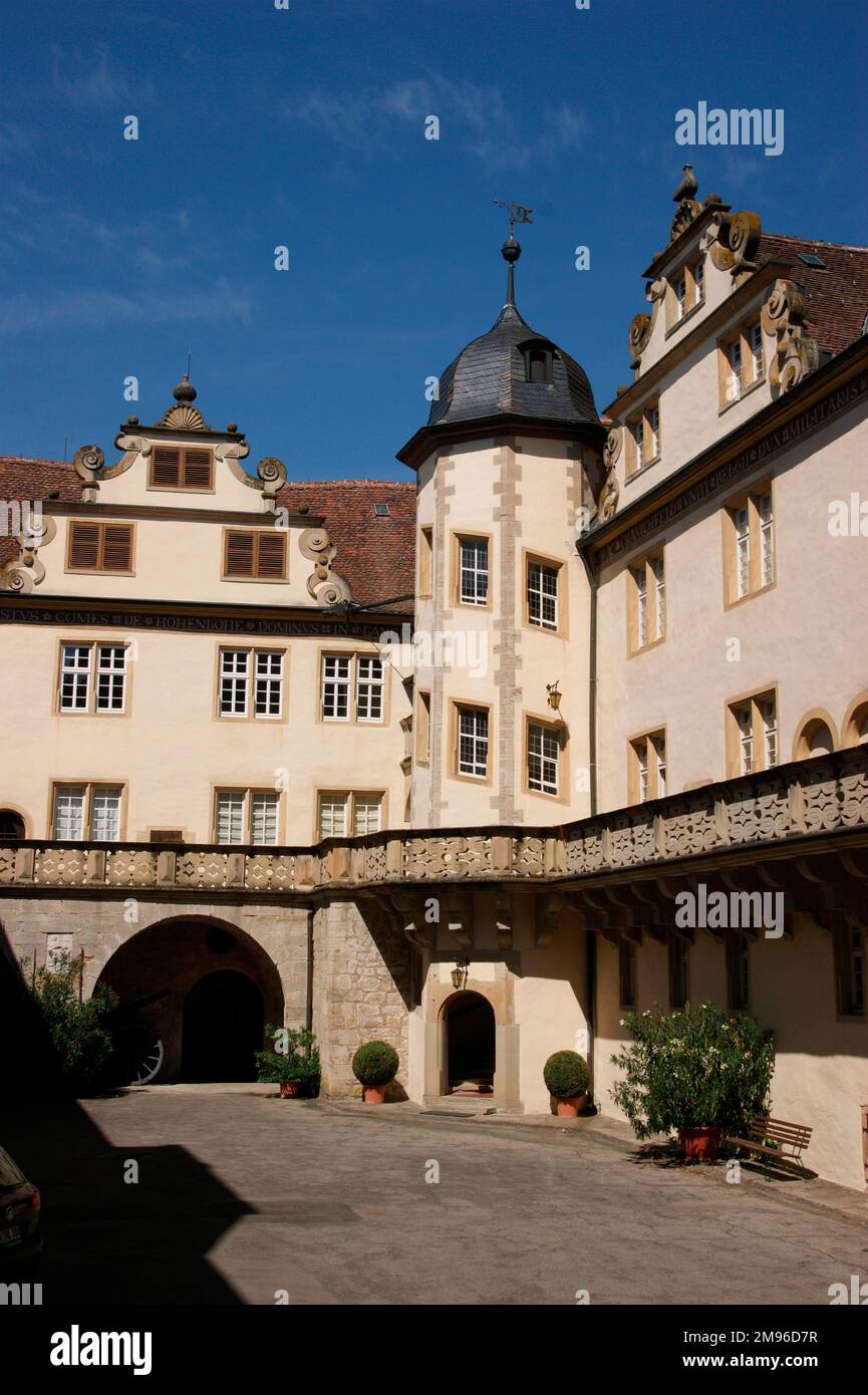 Langenburg castle hohenlohe germany hi-res stock photography and images ...