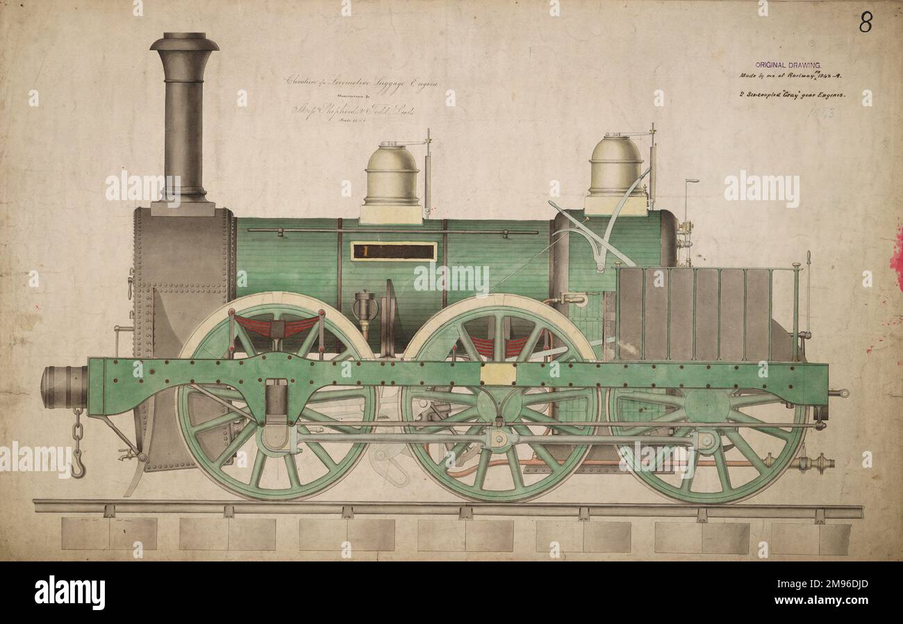 Valve gear steam locomotive hi-res stock photography and images - Alamy