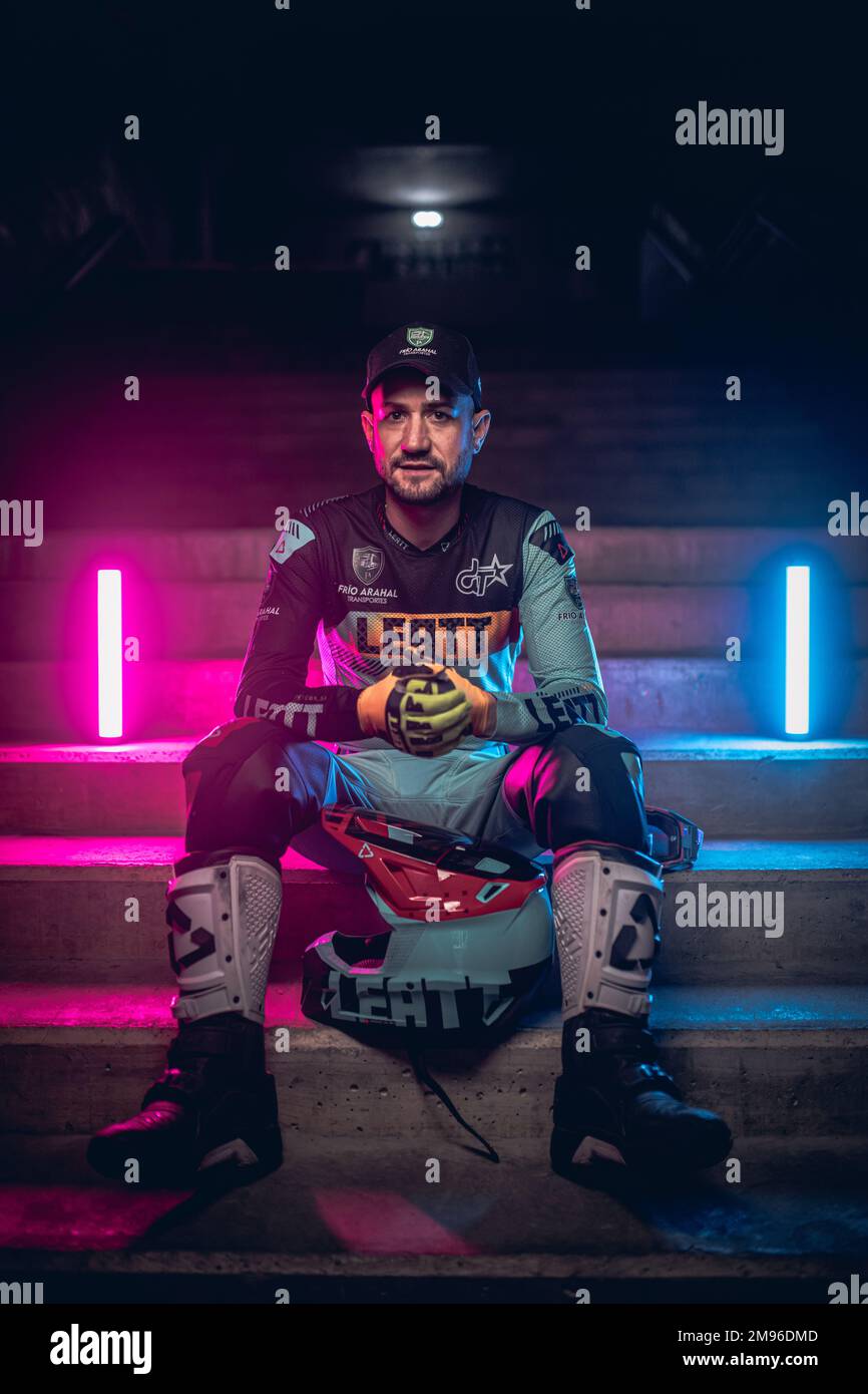 Dany Torres posing in a photo session Stock Photo - Alamy