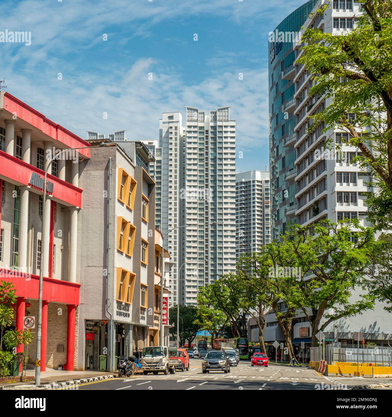 High rise residential towers in Kallang Singapore Stock Photo - Alamy
