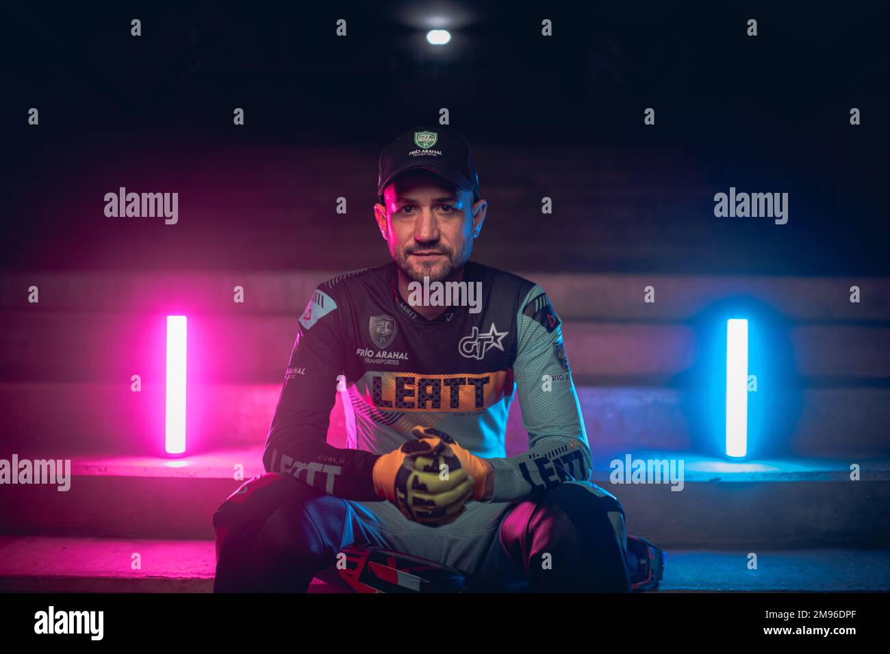 Dany Torres posing in a photo session Stock Photo - Alamy