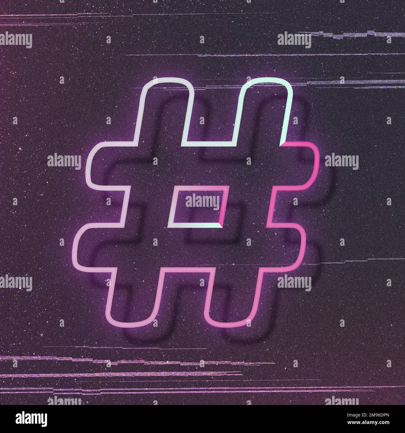 Pink neon glow hi-res stock photography and images - Alamy