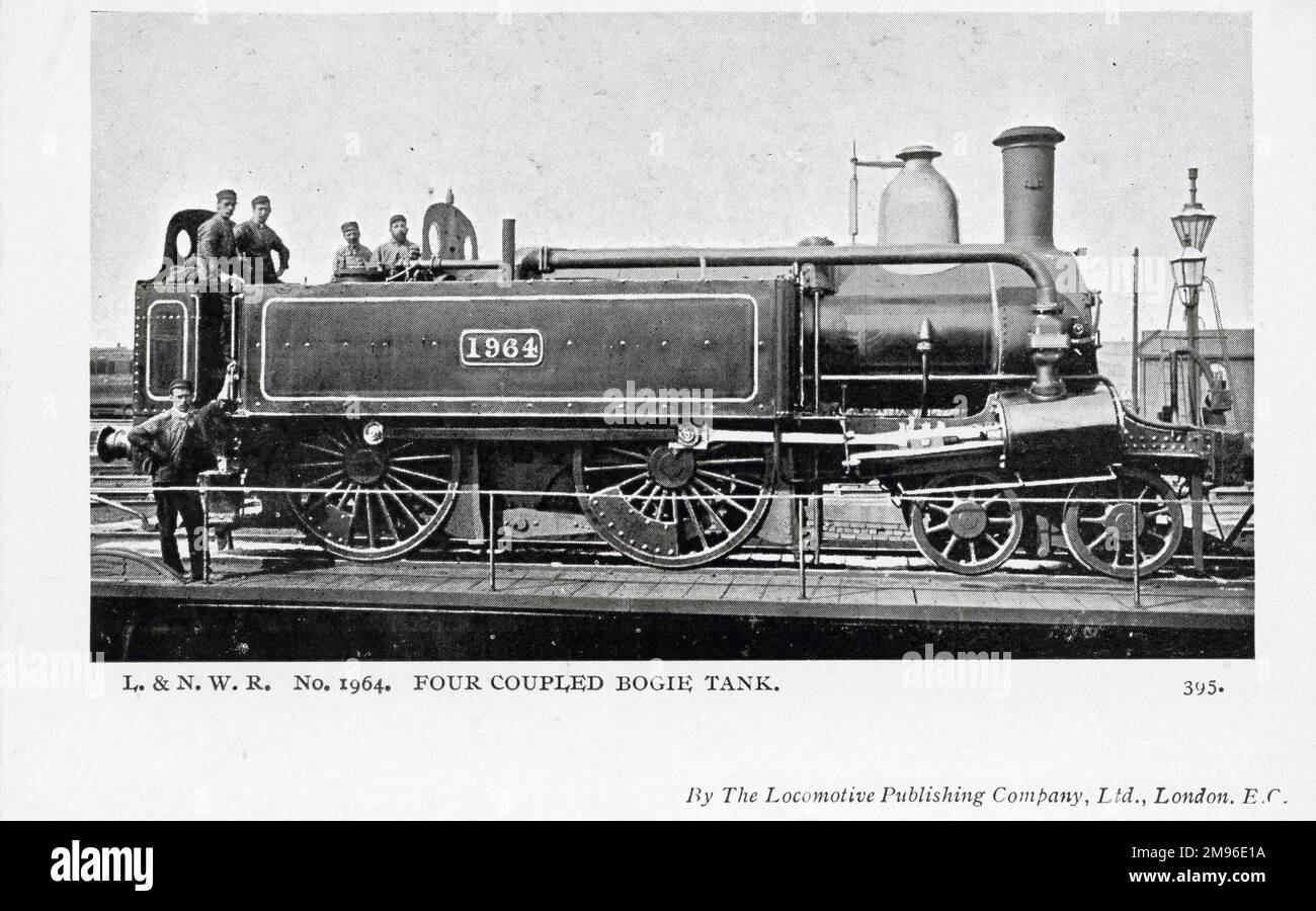 Locomotive no 1964 four coupled bogie tank Stock Photo - Alamy