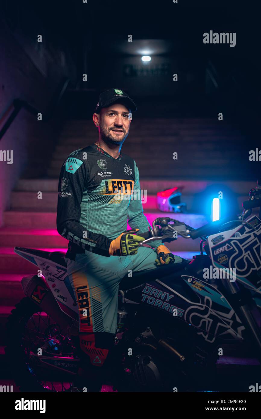 Dany Torres posing in a photo session Stock Photo - Alamy