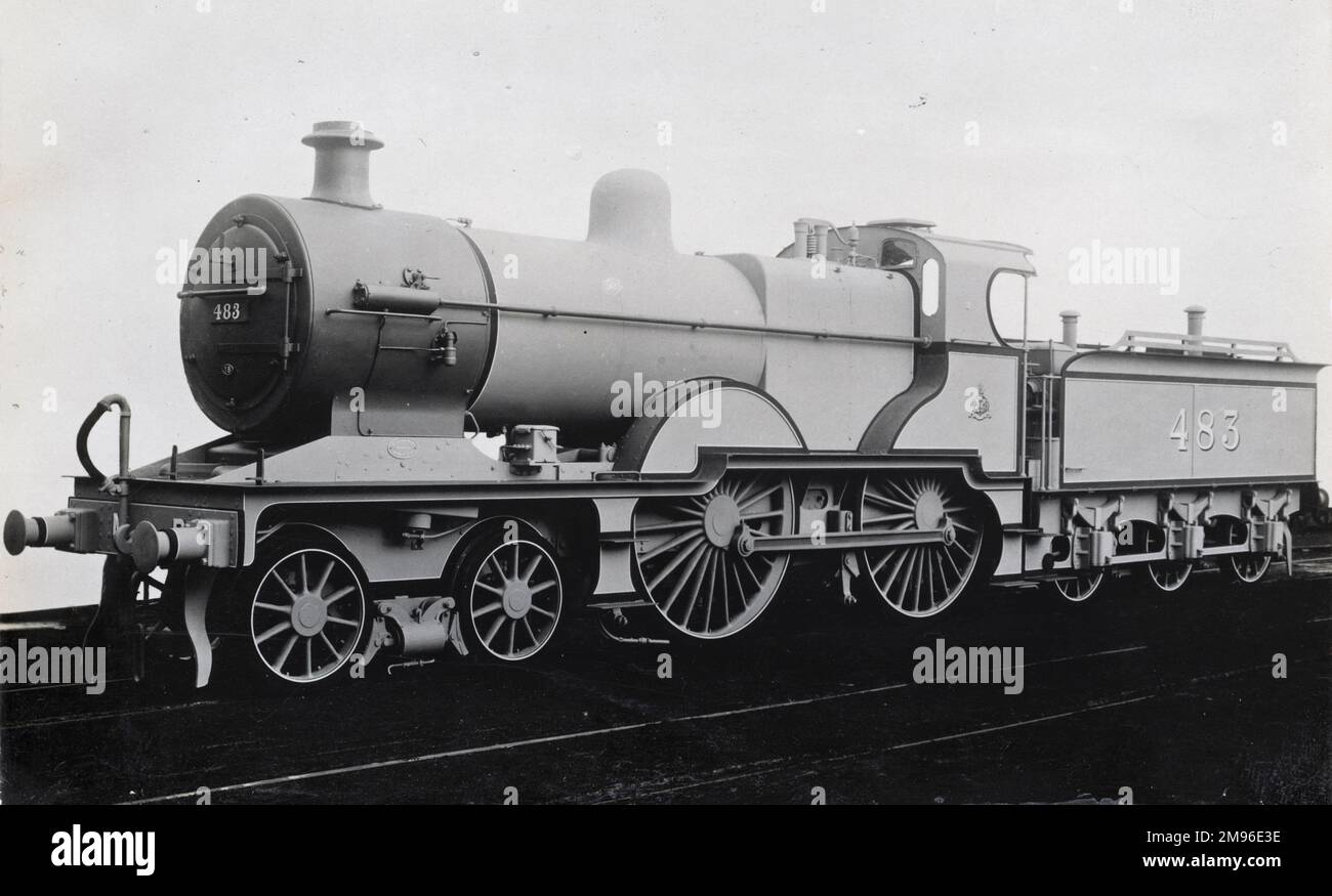 Locomotive no 483 4-4-0 Stock Photo - Alamy