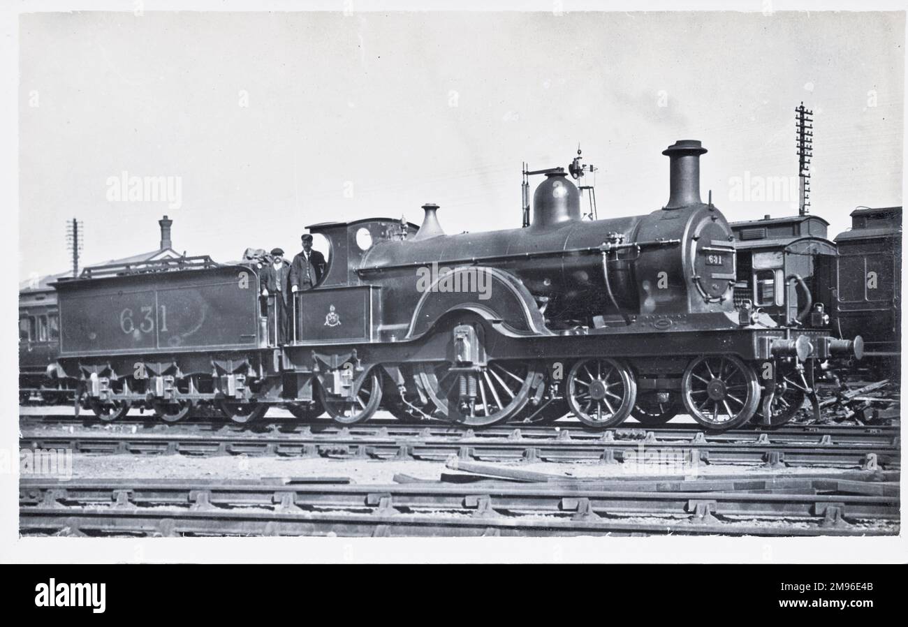 Locomotive no 631 4-2-2 Stock Photo - Alamy