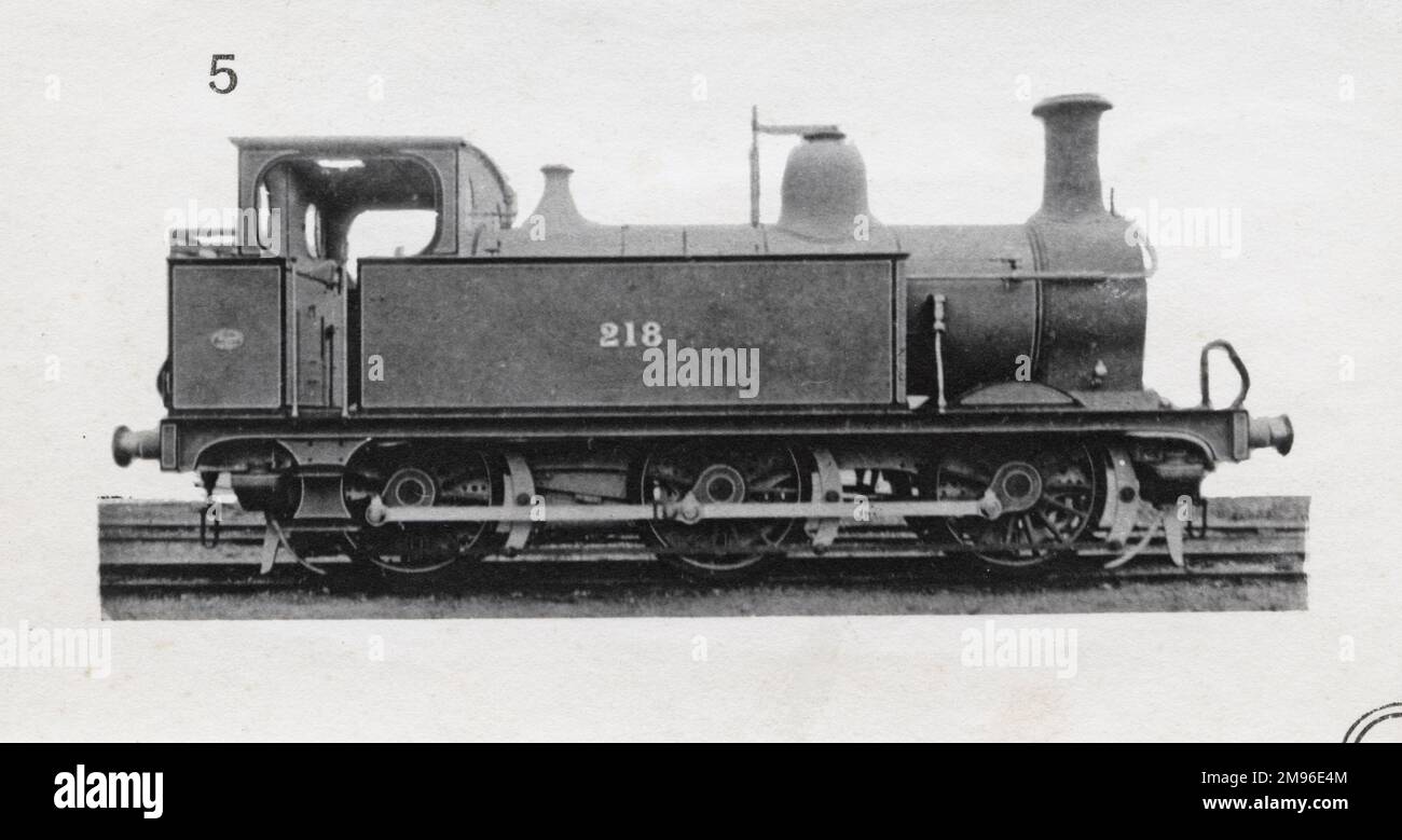Locomotive no 218 0-6-0 tank engine Stock Photo - Alamy