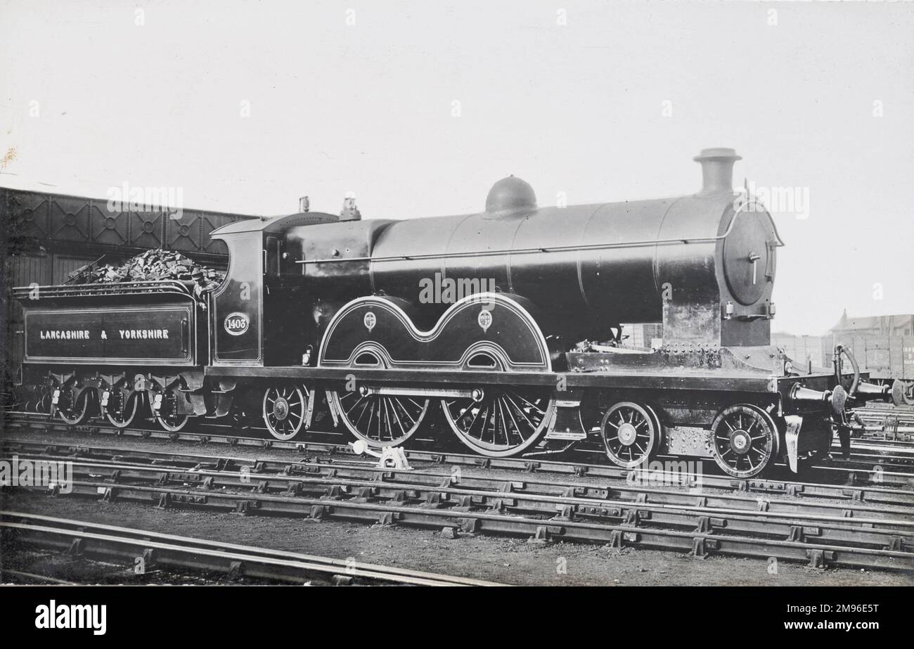 Locomotive no 1403 4-4-2 Stock Photo - Alamy