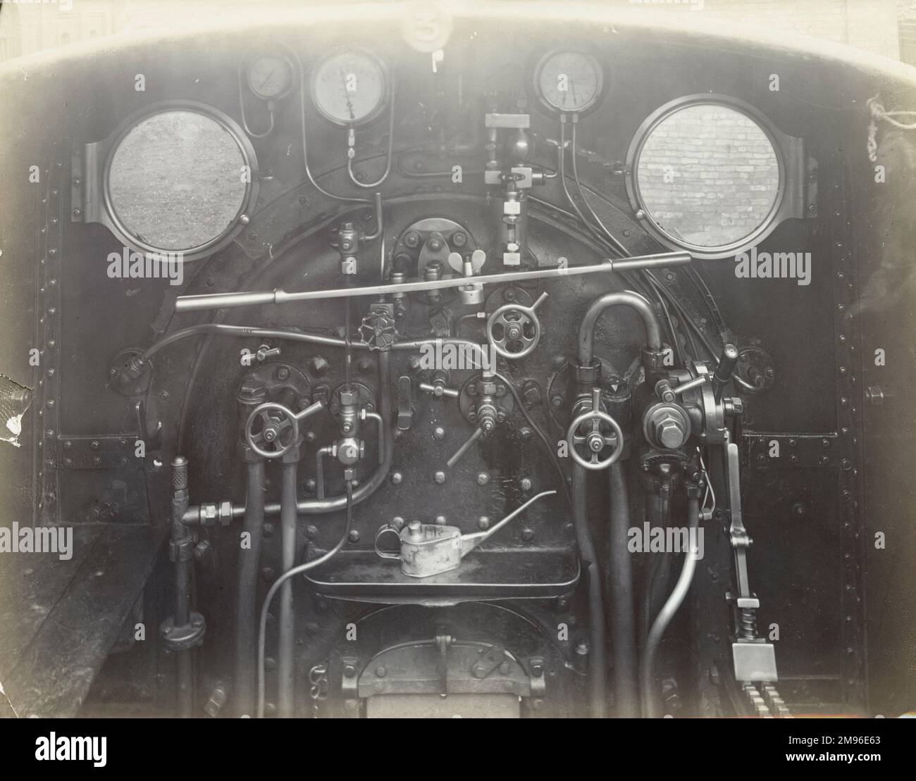 Steam locomotive cab hi-res stock photography and images - Alamy