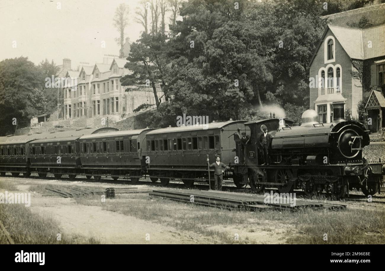 Locomotive no 13 4-4-0 engine Stock Photo - Alamy