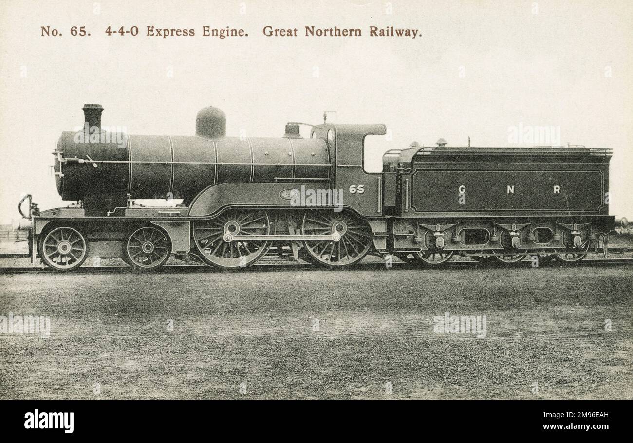 Locomotive no 65 4-4-0 express engine Stock Photo - Alamy