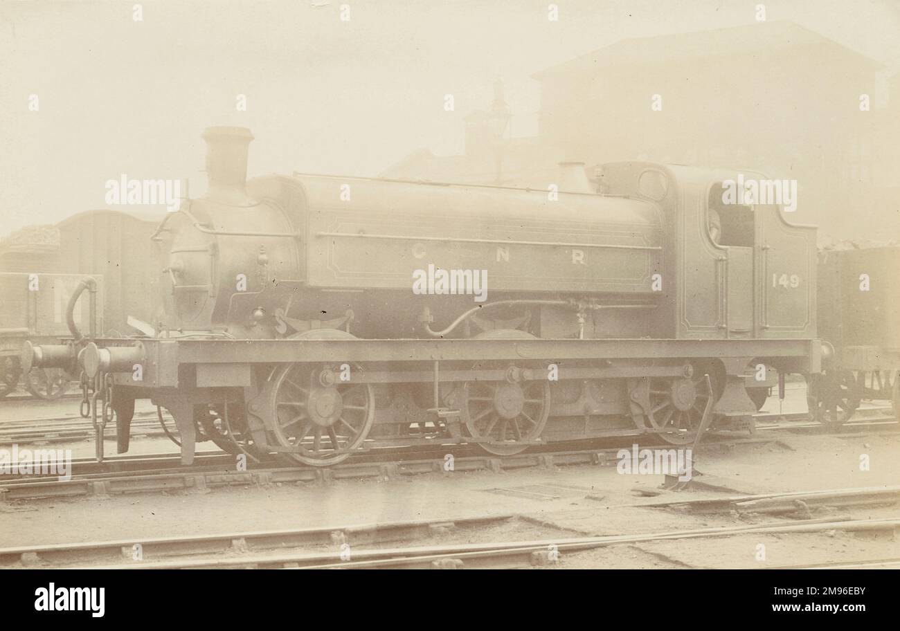 Locomotive no 149 0-6-0 tank engine Stock Photo - Alamy