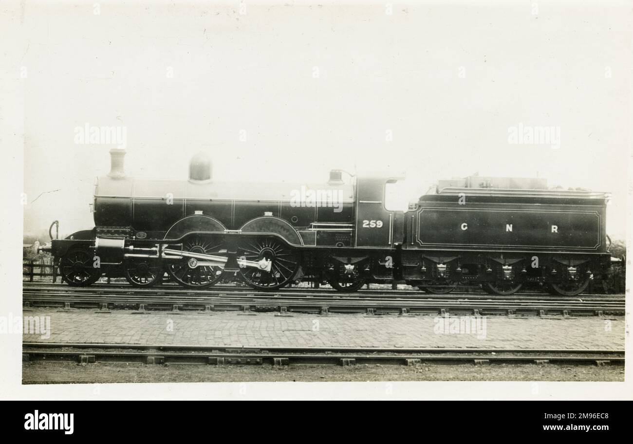 Locomotive no 259 4-4-2 engine Stock Photo - Alamy