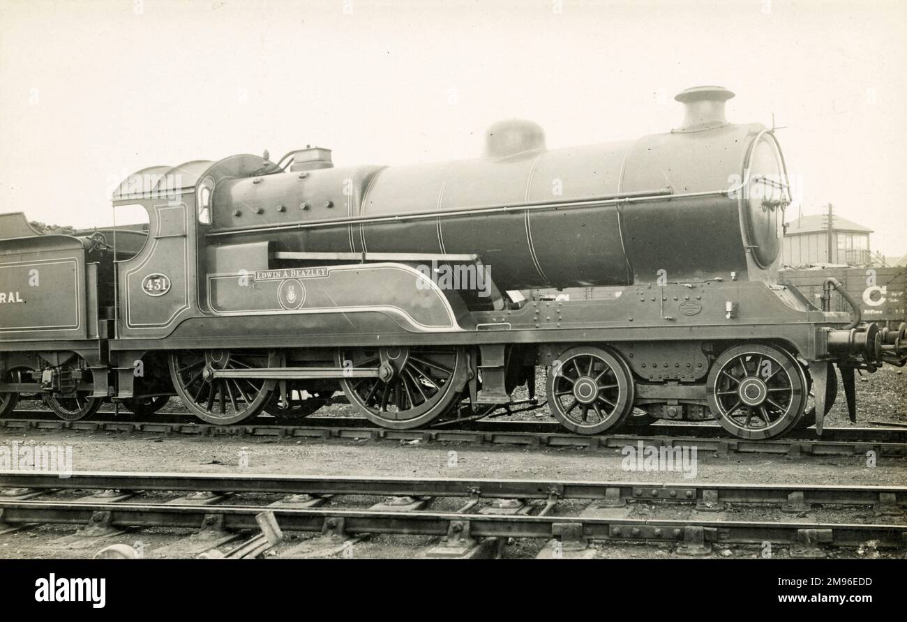 Locomotive no 431 'Edwina Beazley' 4-4-0 engine Stock Photo - Alamy