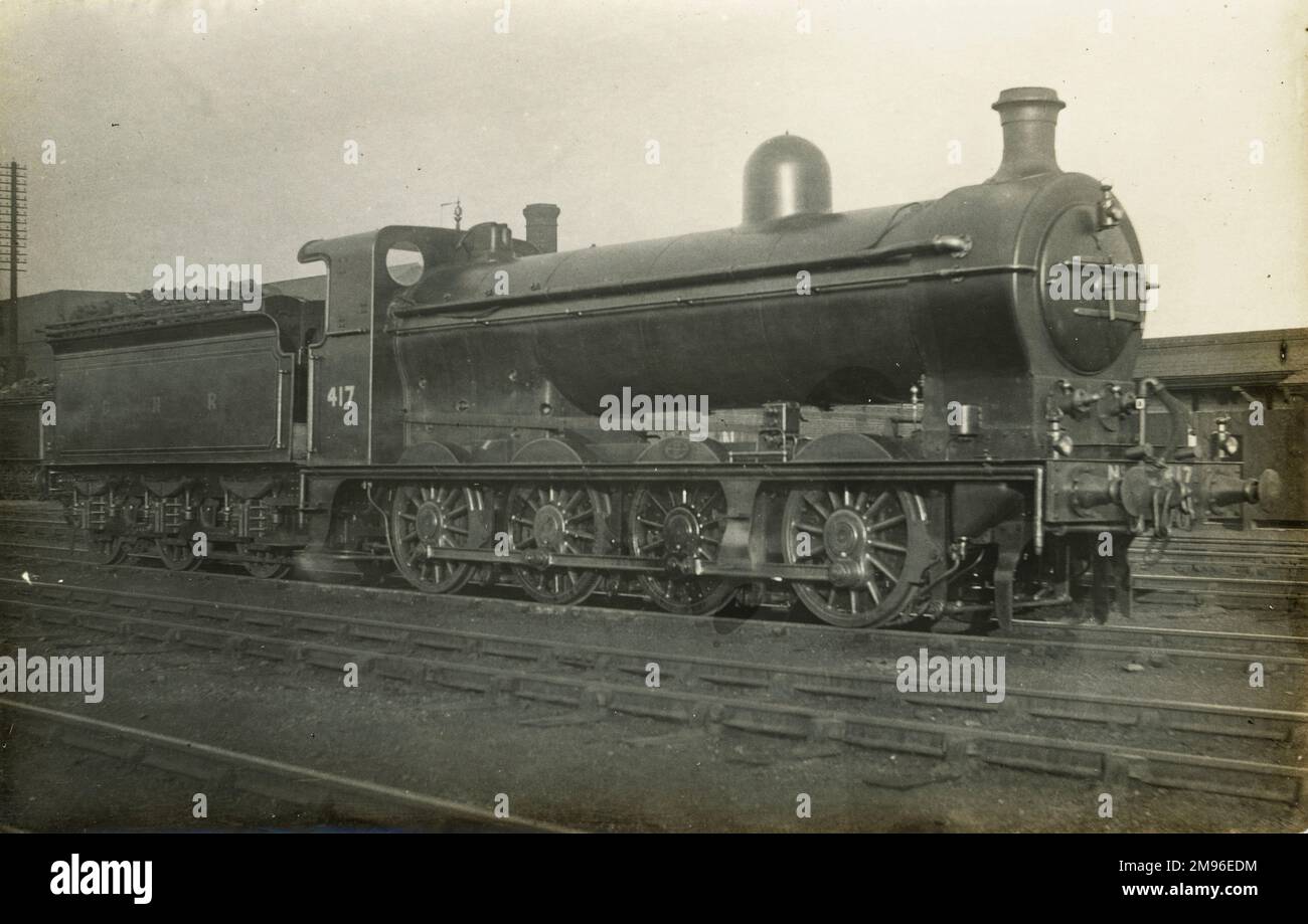 Locomotive no 417 0-8-0 engine Stock Photo - Alamy