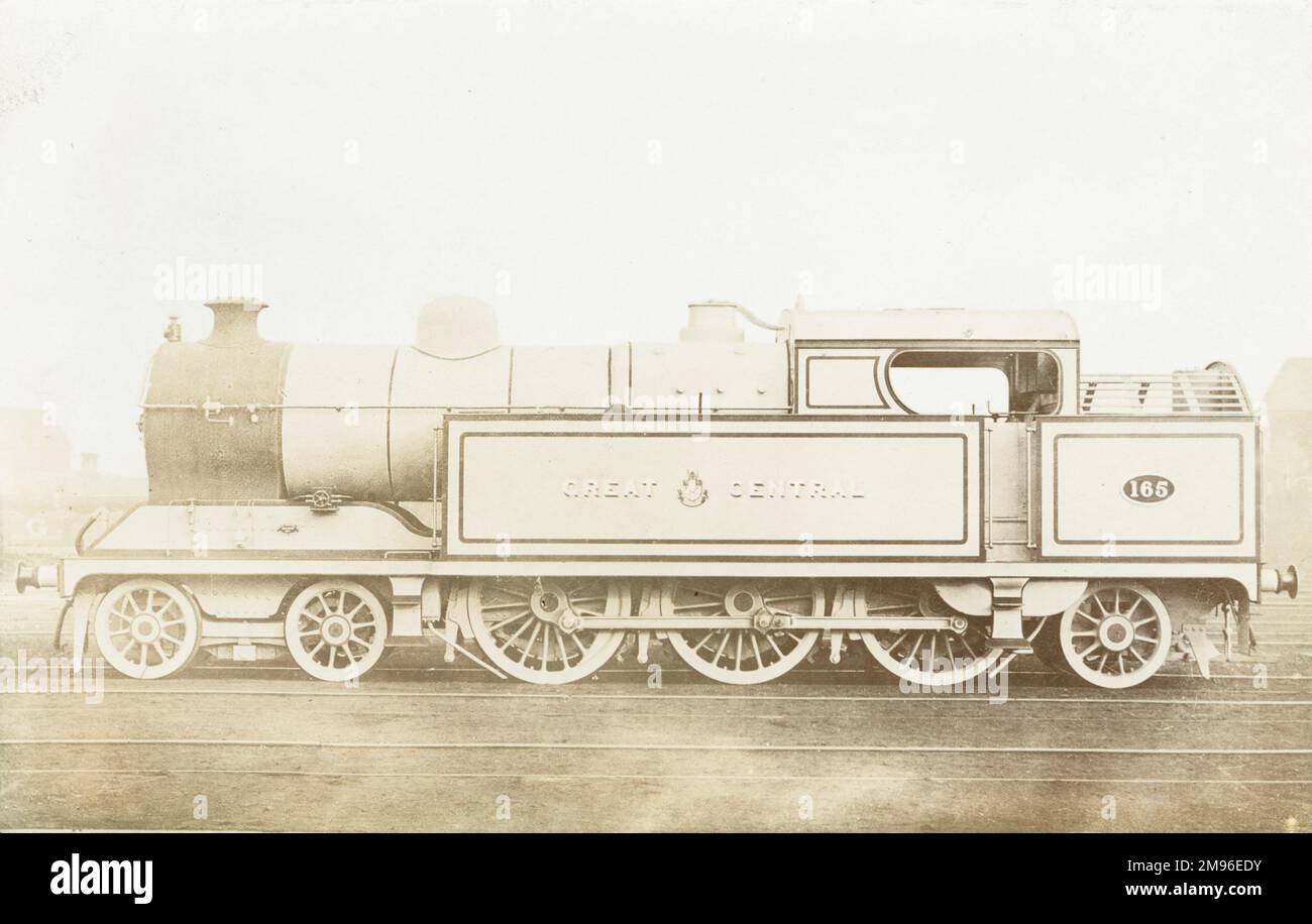 Locomotive no 165 4-6-2 tank engine Stock Photo - Alamy