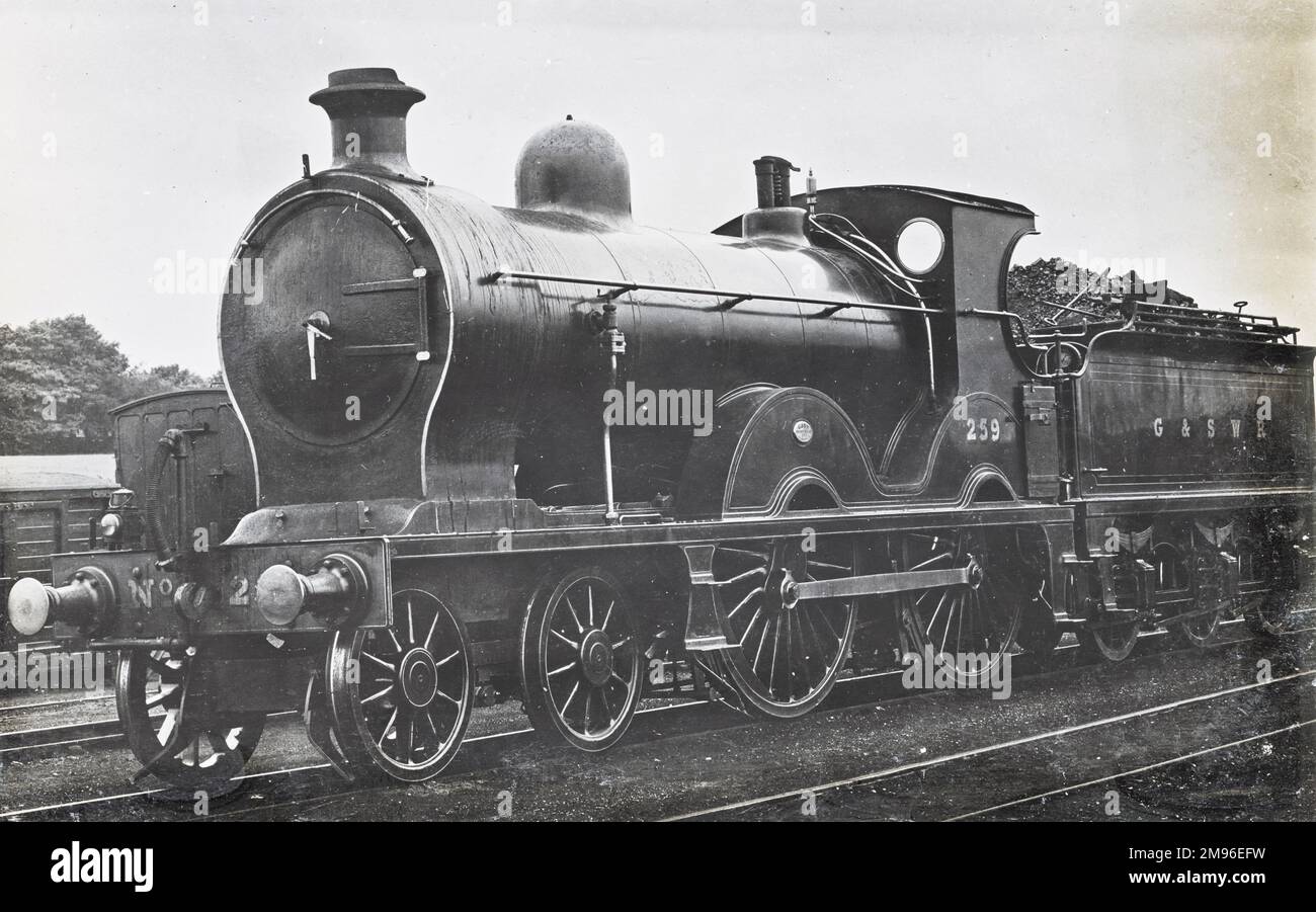 Locomotive no 259 4-4-0 Stock Photo - Alamy