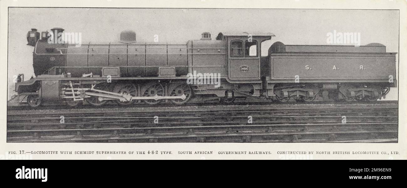Locomotive with Schmidt superheater of the 4-8-2 type Stock Photo - Alamy Locomotive with Schmidt superheater of the 4-8-2 type Stock Photo - Alamy