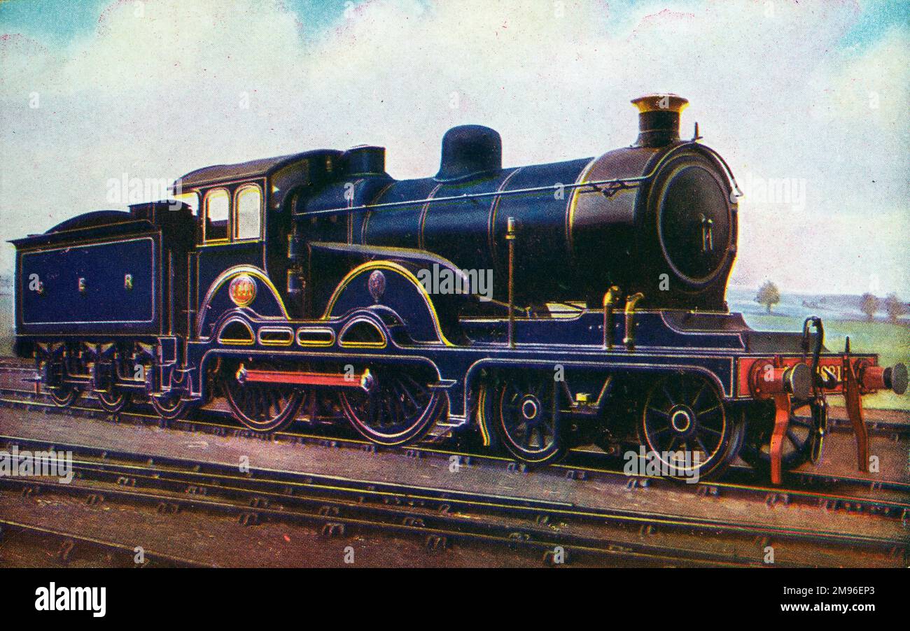 Locomotive no 1831 4-4-0 express engine Stock Photo - Alamy